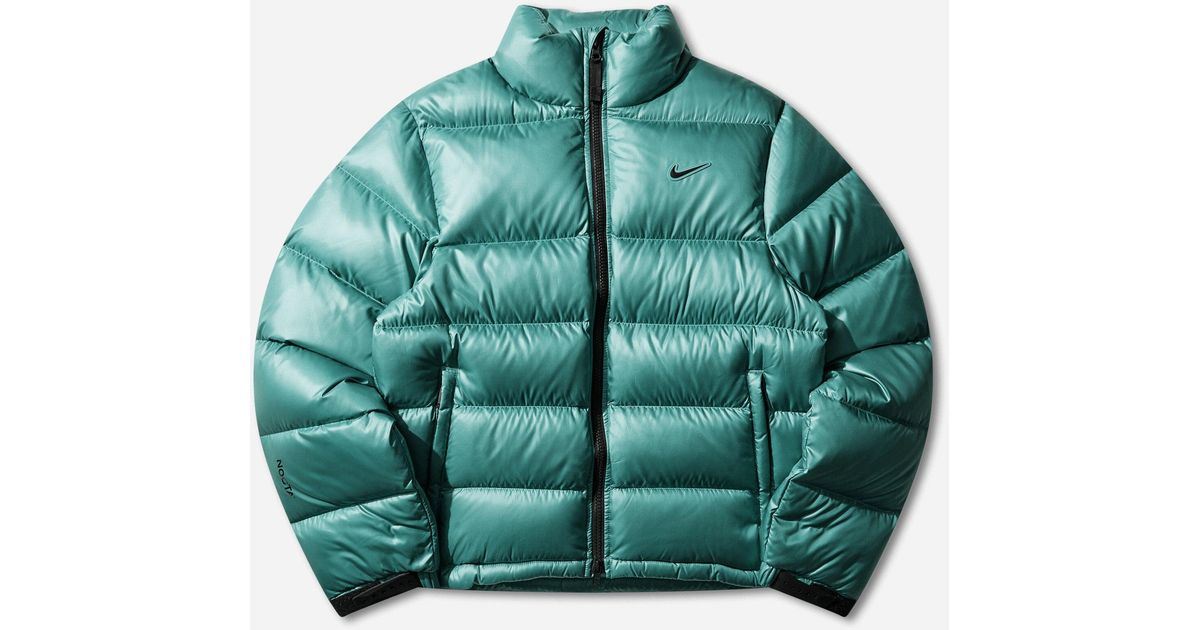 Nike Men S Nocta Sunset Puffer Jacket Neptune Green for Men | Lyst