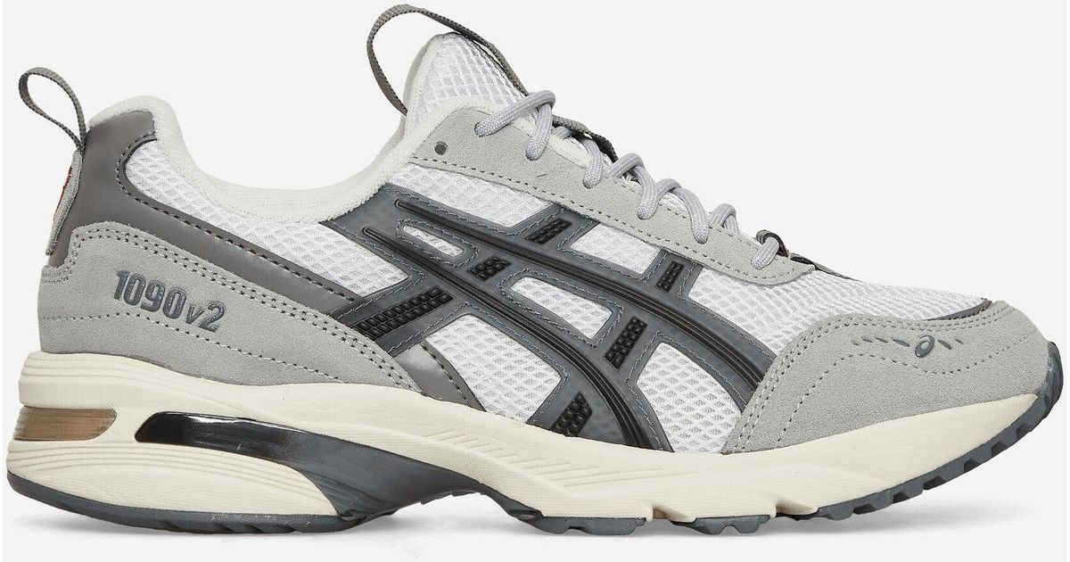 Asics Gel-1090 V2 Sneakers White / Steel Grey for Men | Lyst