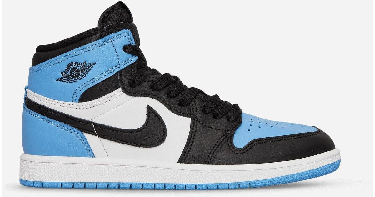 Nike Air Jordan 1 Retro High Og Unc Toe Sneakers (ps) University Blue ...