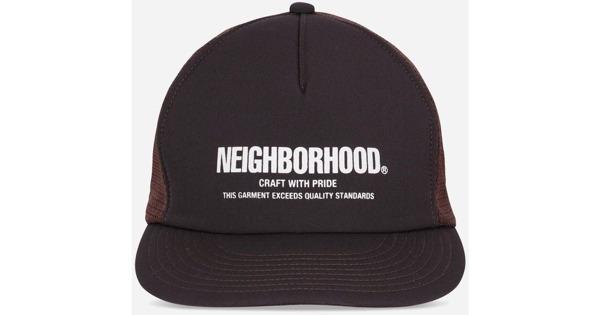 Neighborhood Mesh Cap-1 Brown in Black for Men | Lyst UK