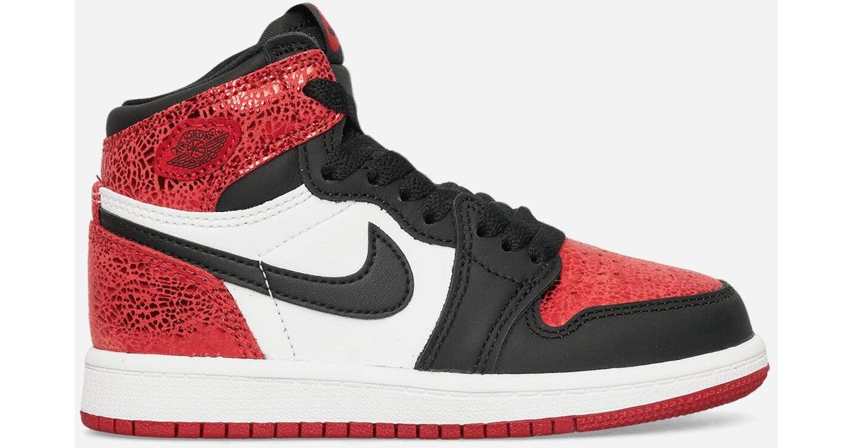 Nike Air Jordan 1 Retro High Og (ps) Sneakers Ruby in White for Men | Lyst