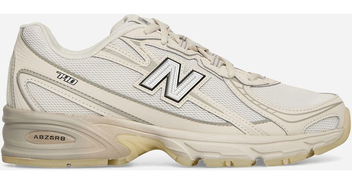 New Balance 740 Sneakers Moonbeam / Arid Stone in White for Men | Lyst