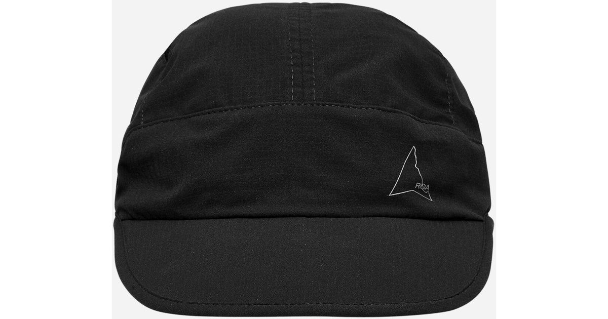 Roa Perforated Cap in Black for Men | Lyst