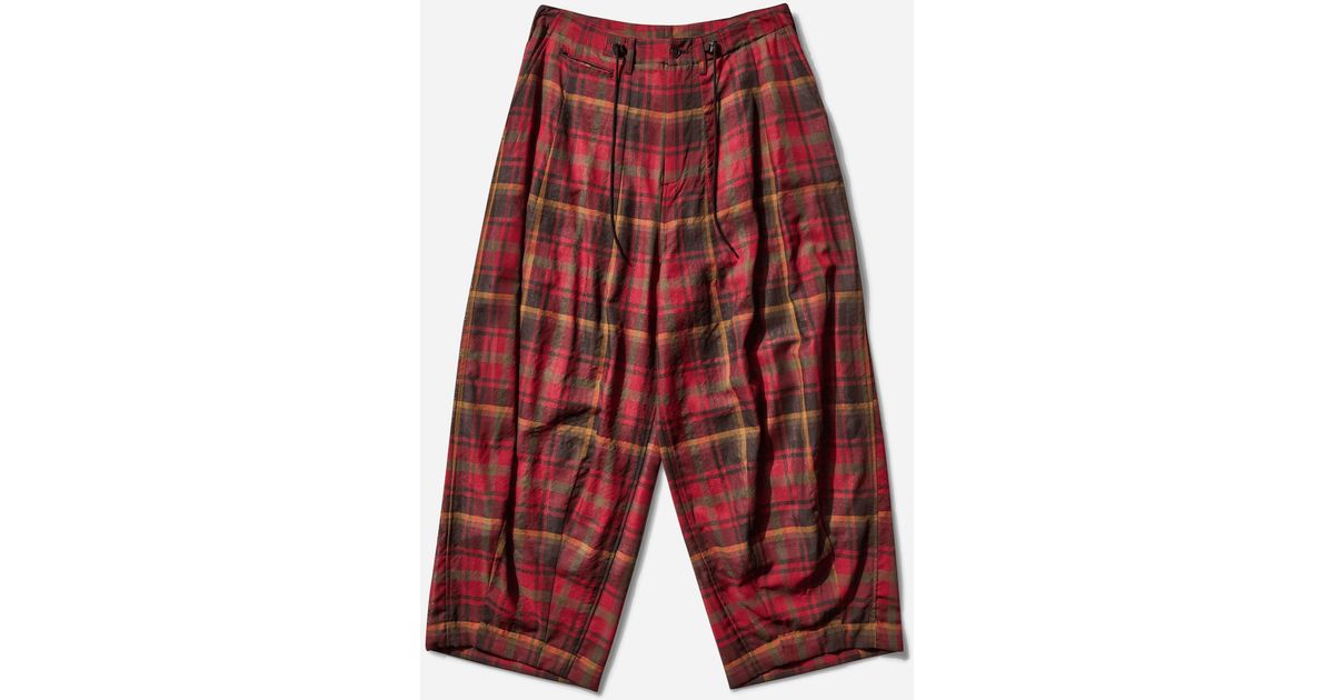Needles Men S Hd Military Pants in Red for Men | Lyst
