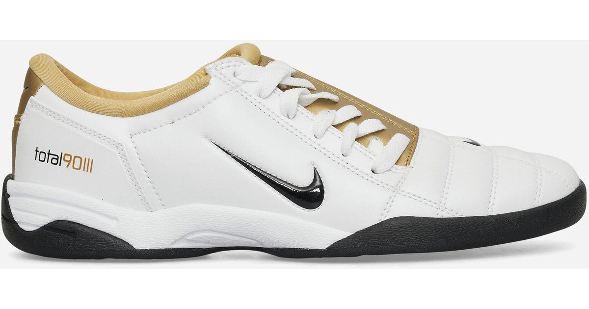 Nike Total 90 Sneakers / Metallic Gold in White for Men | Lyst