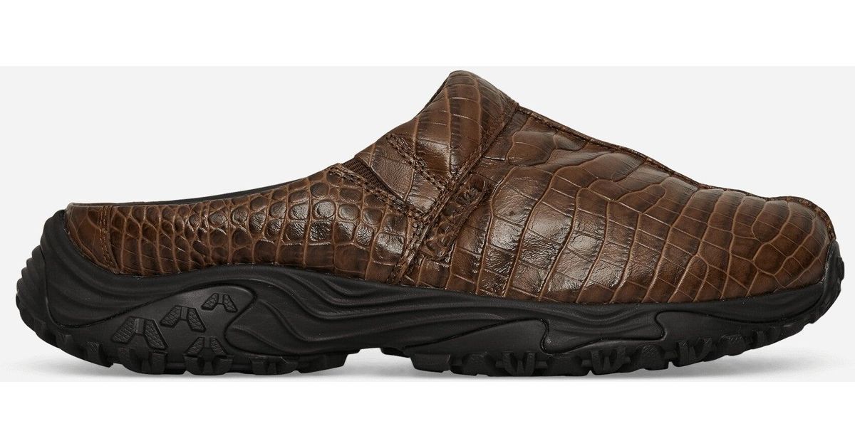 Clarks Men S Martine Rose Croc Clogs in Brown for Men | Lyst UK