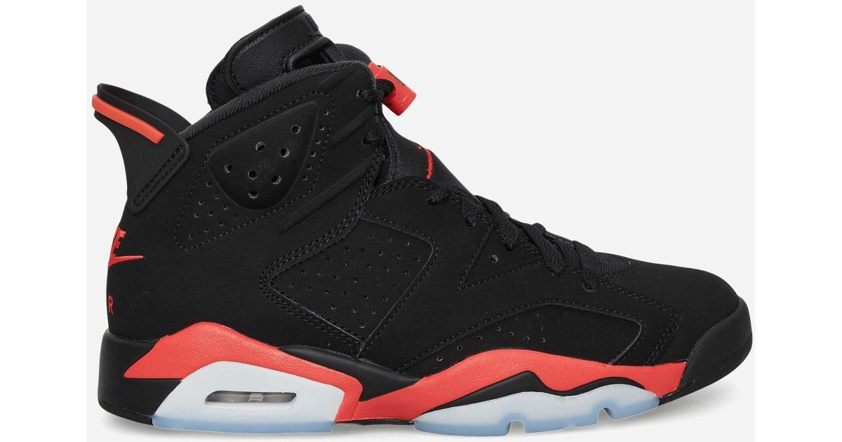Nike Air Jordan 6 Retro Infrared Salesman Sneakers Black / Light ...