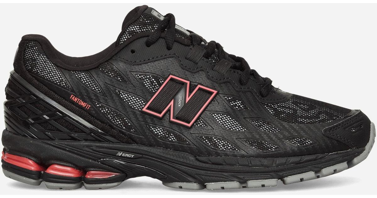 New Balance 1906w Sneakers / Urgent Red / Castlerock in Black for Men ...