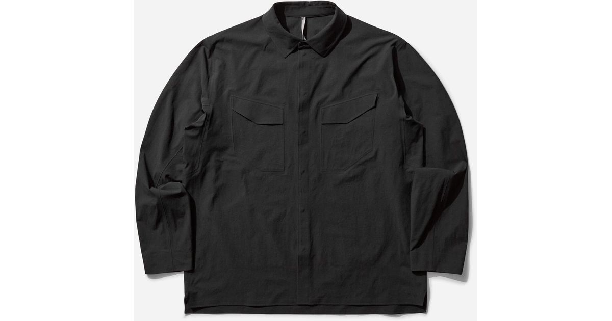 Arc'teryx Men S Field Shirt in Black for Men | Lyst