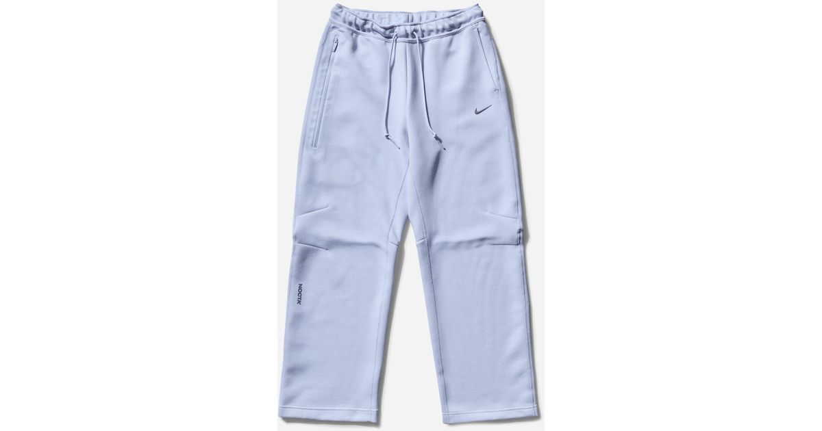 Nike S Nocta Tech Fleece Sweatpants Palest in Blue for Men | Lyst