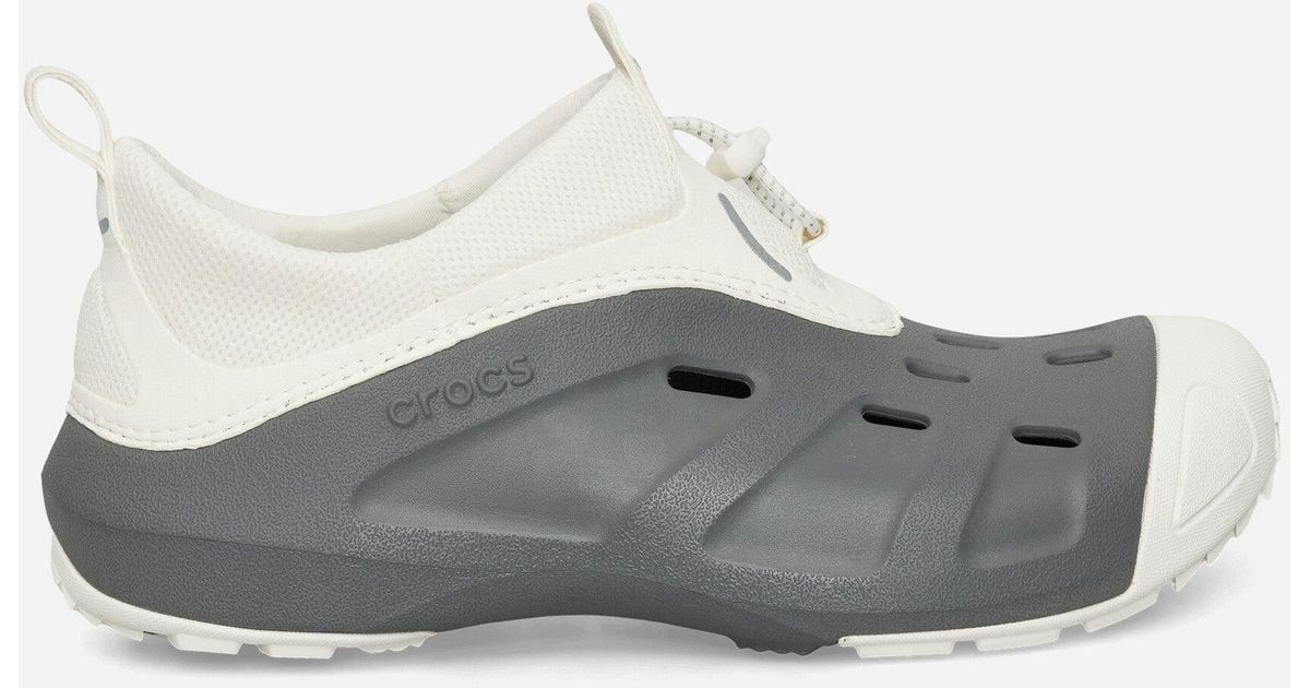 Crocs™ Quick Trail Low Clogs Slate in Gray for Men | Lyst