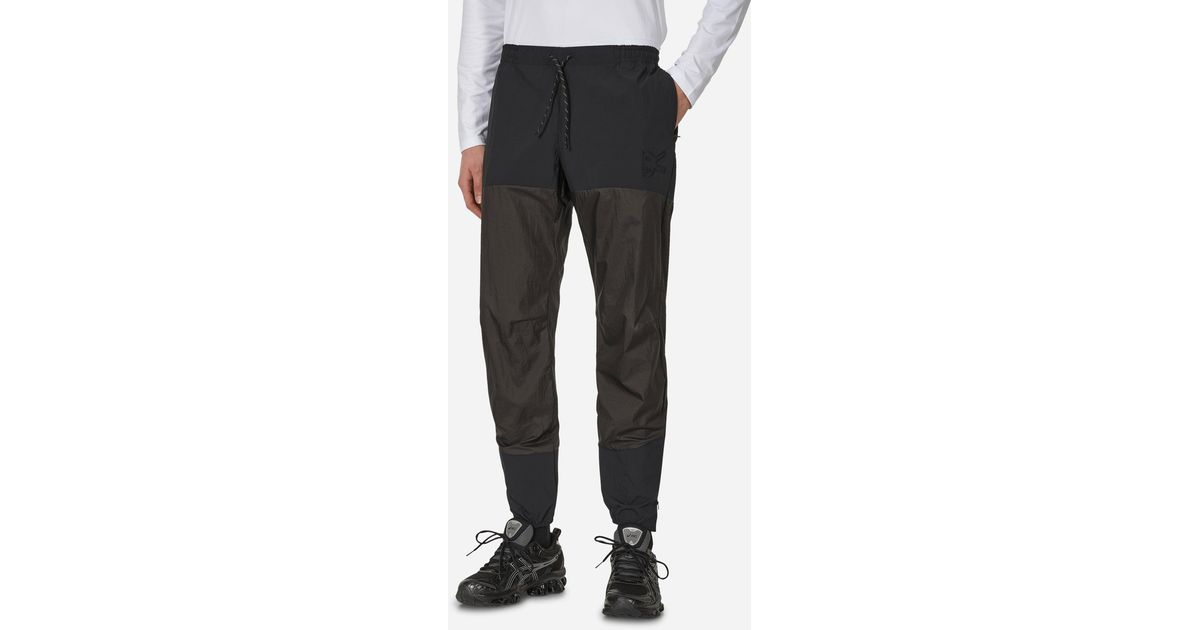District Vision Ultralight Dwr Paneled Track Pants in Black for Men | Lyst