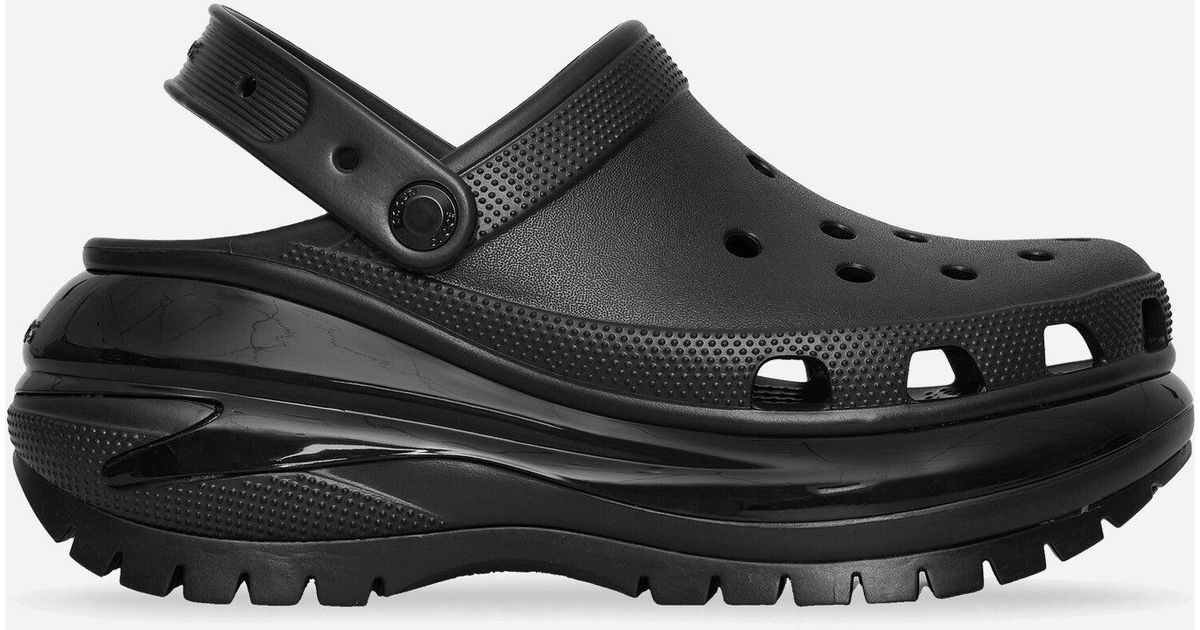 Crocs™ Mega Crush Clogs in Black for Men | Lyst