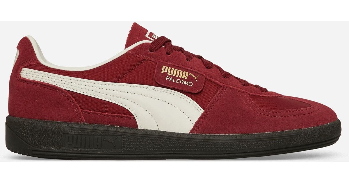 PUMA Palermo Og Sneakers Intense Warm in Red for Men | Lyst