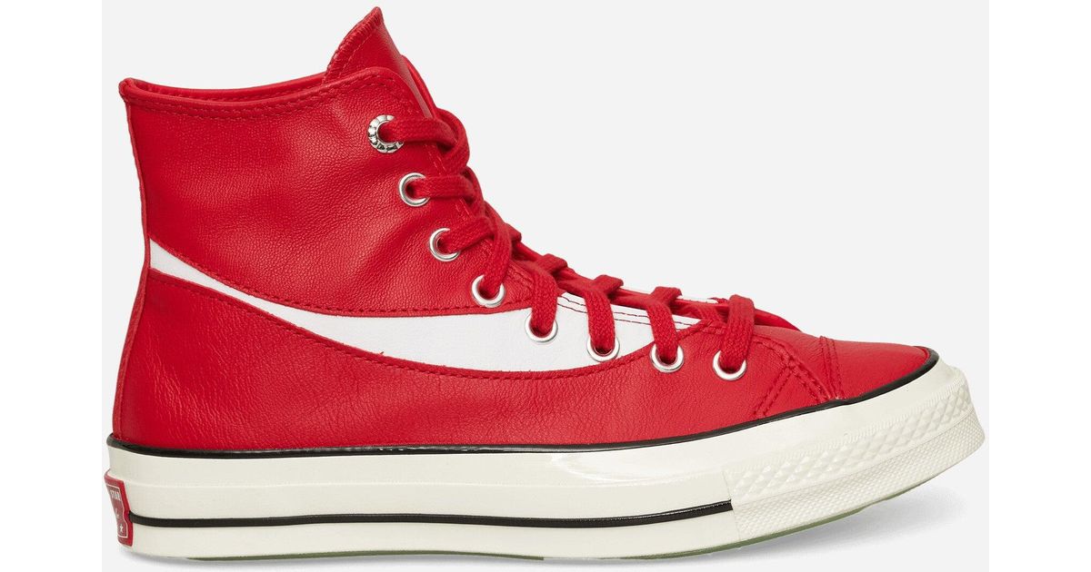 Converse Coca-cola Chuck 70 Leather Sneakers Racing in Red for Men | Lyst