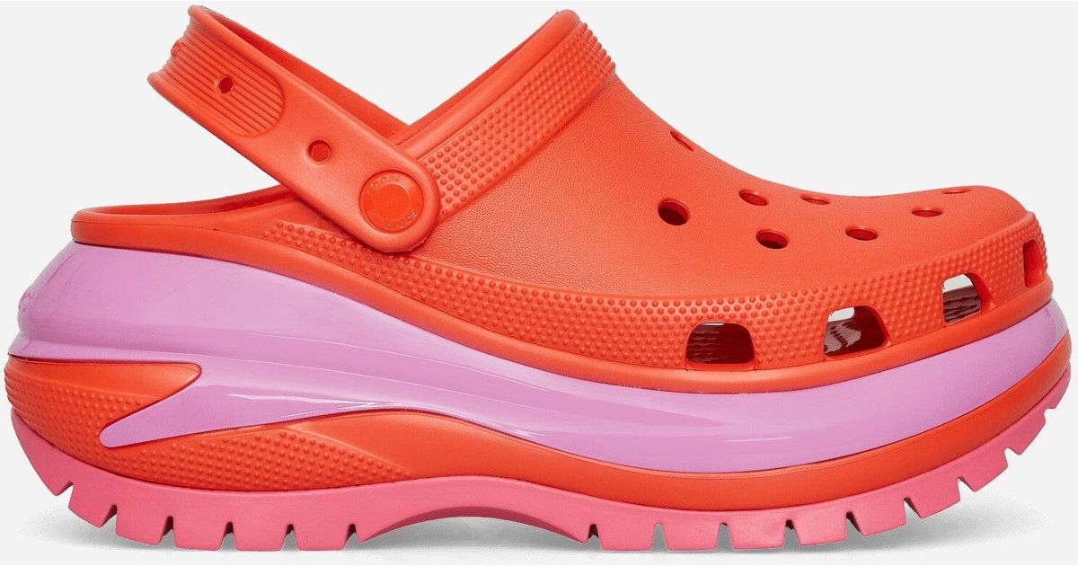 Crocs™ Mega Crush Clogs Lava in Red for Men | Lyst