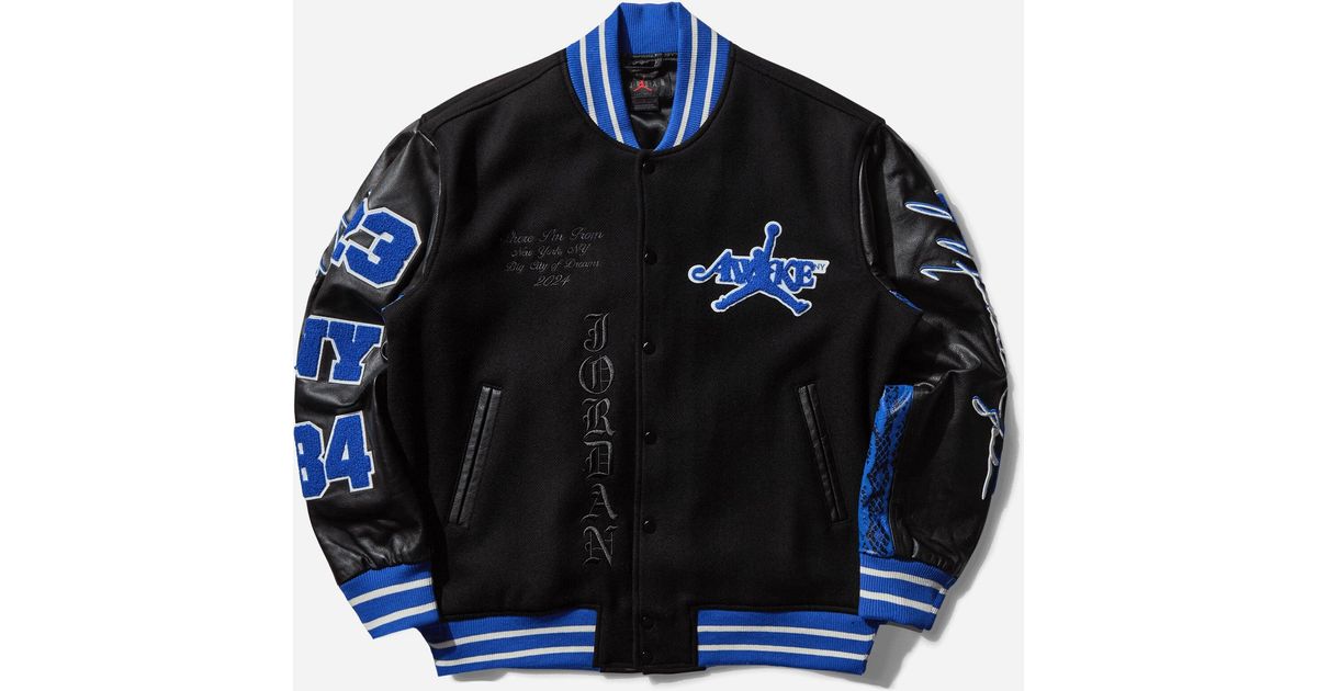 Nike S Awake Ny Varsity Jacket / Game Royal in Blue for Men | Lyst