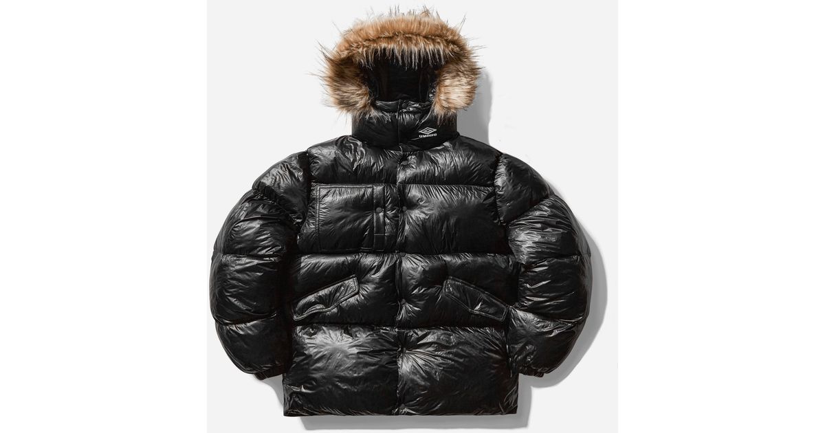 Umbro Men S Duemila Puffer Jacket in Black for Men | Lyst UK