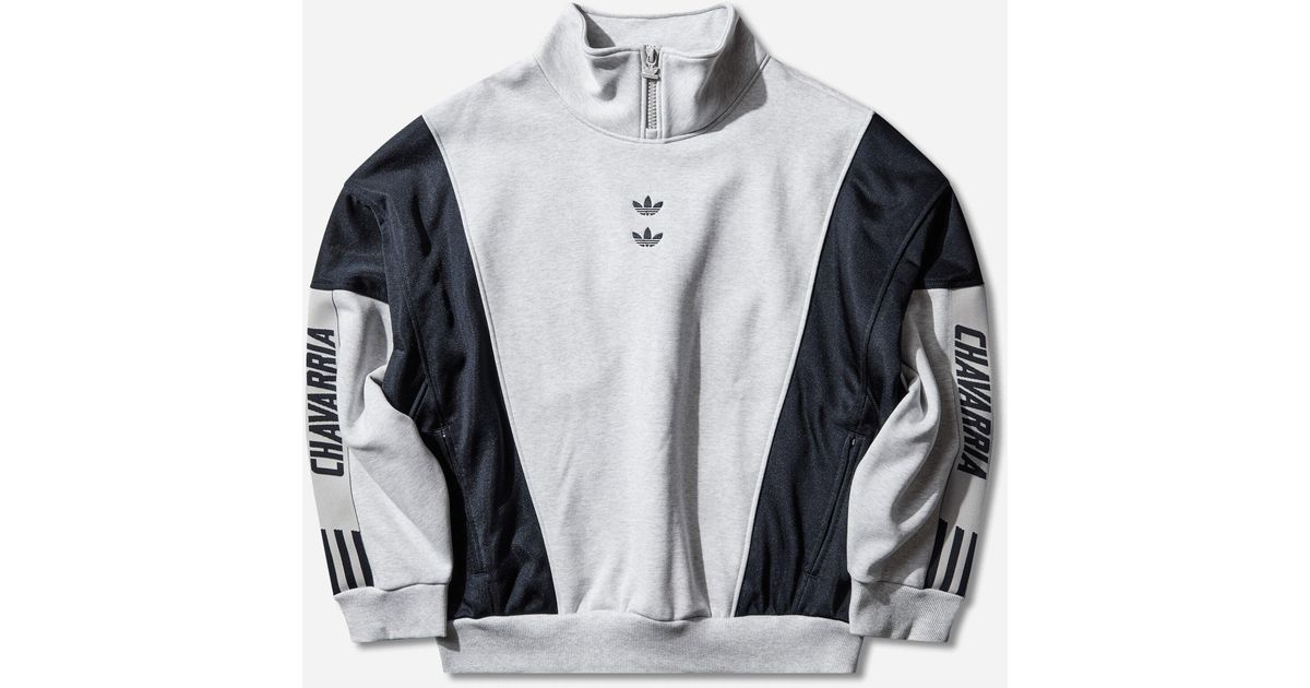 adidas Men S Willy Chavarria Watsonville Sweater Light Heather / Legend ...