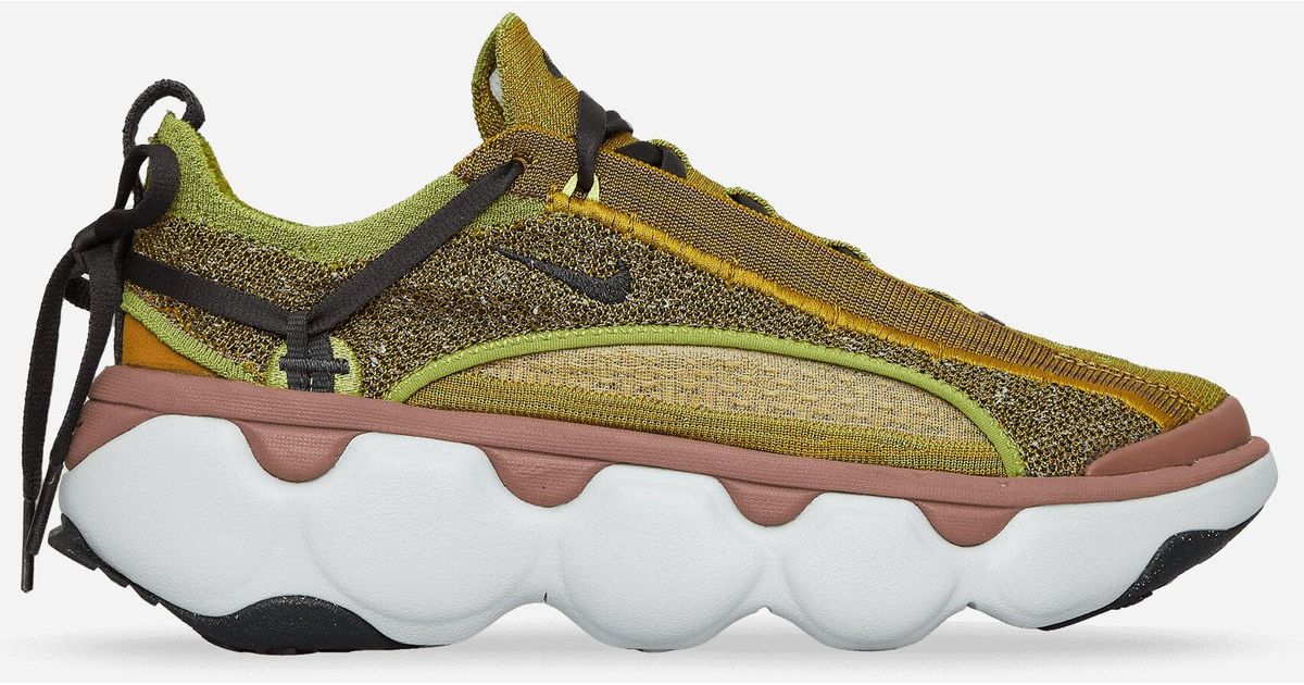 Nike S Flyknit Bloom Sneakers Pear / Dark Smoke in Green | Lyst