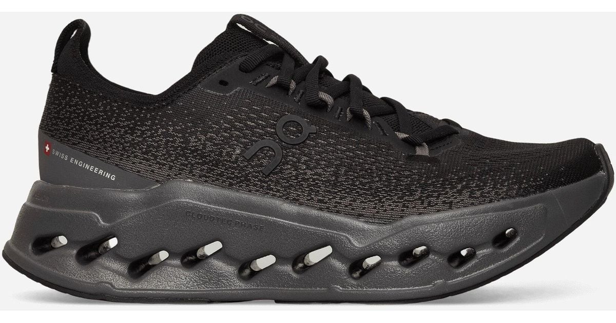 On Shoes S Cloudsurfer Max Sneakers Eclipse in Black for Men | Lyst UK