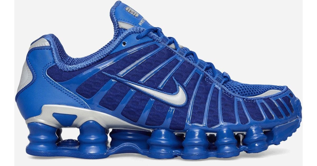 Nike Shox Tl Sneakers Hyper Royal / Metallic Silver in Blue for Men | Lyst
