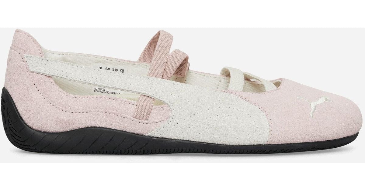 PUMA S Speedcat Ballet Suede Shoes Whisp Of in White | Lyst UK