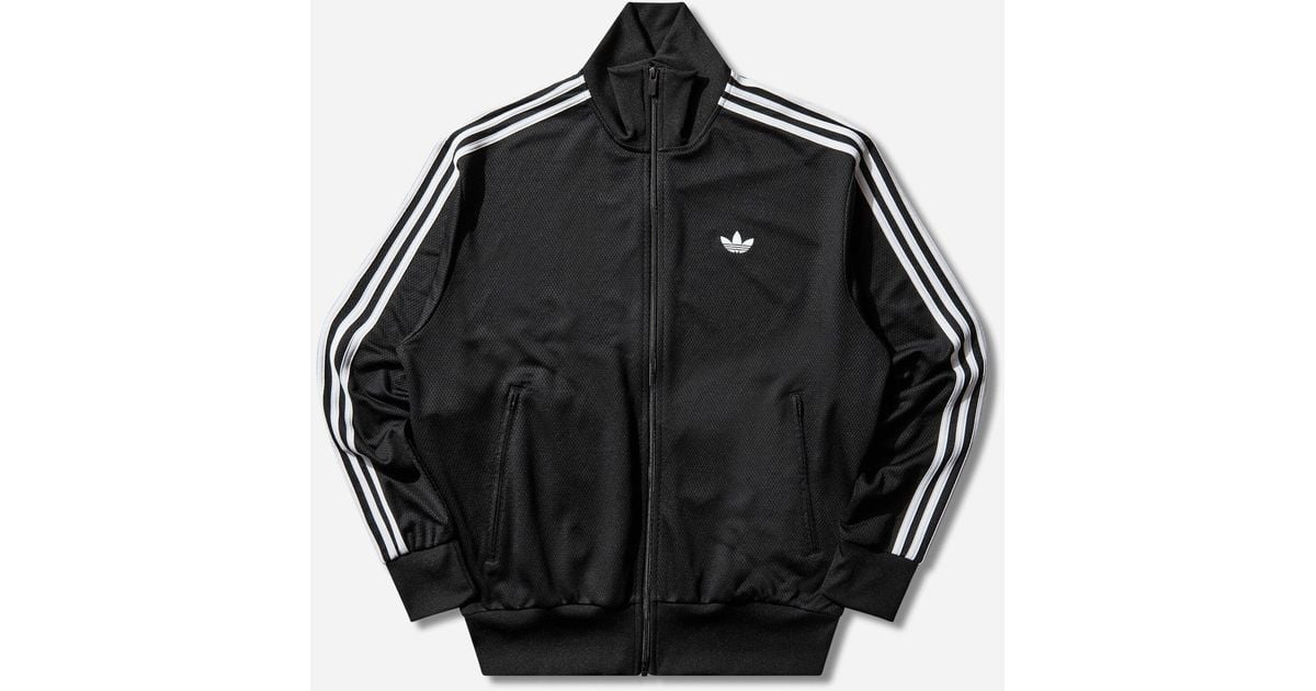 adidas Firebird Track Top in Black for Men | Lyst UK