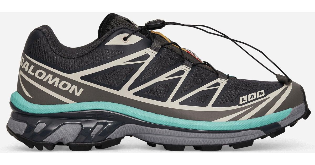 Salomon Xt-6 Sneakers Iron / Quicksilver / Waterfall in Gray for Men | Lyst