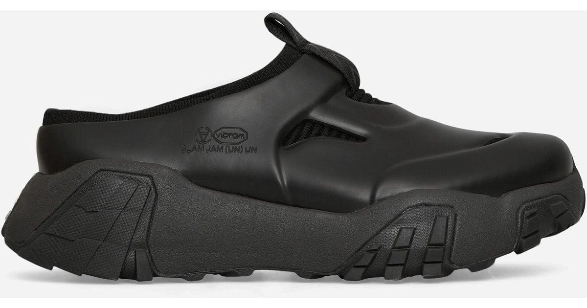 SLAM JAM Vibram Rubber Core Sabot in Black for Men | Lyst
