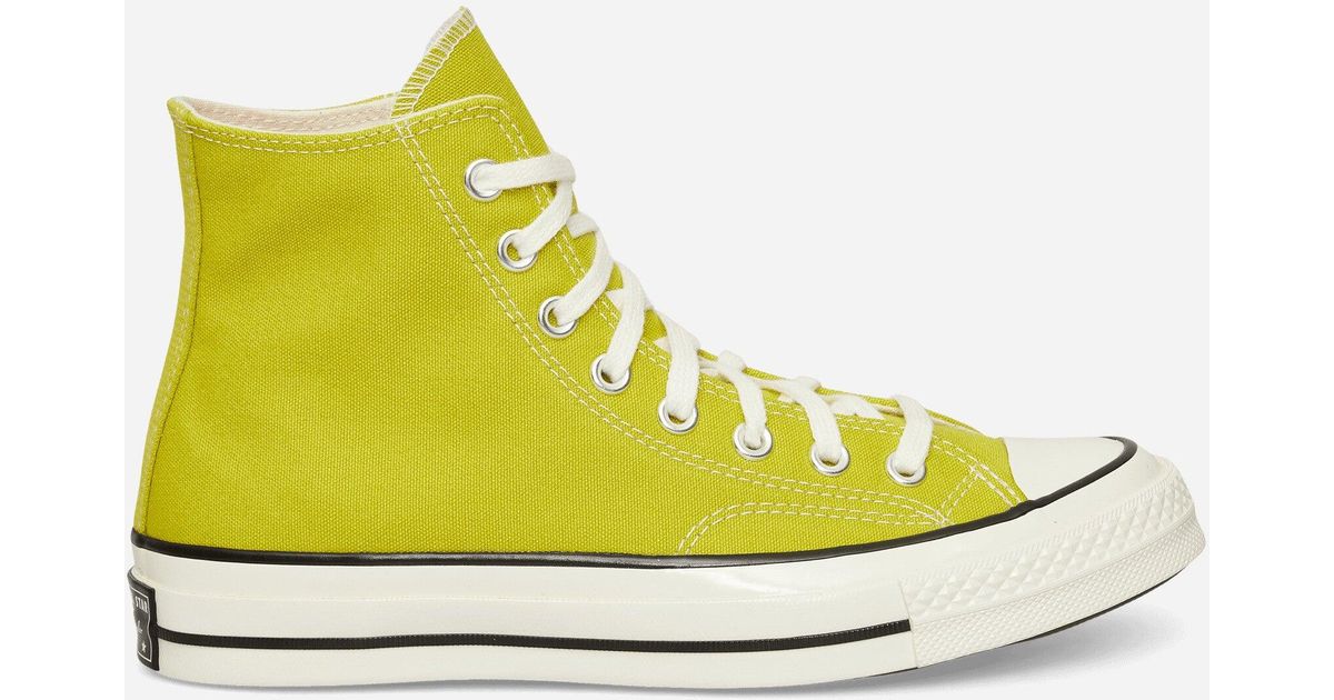 Converse Chuck 70 Sneakers Moss Sauce in Yellow for Men | Lyst UK