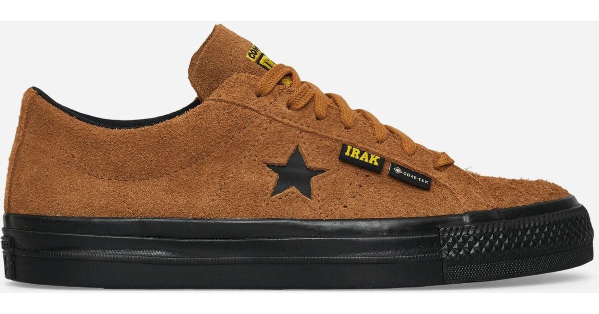 Converse Irak Nyc One Star Pro Low Top Sneakers Amber in Brown for Men ...