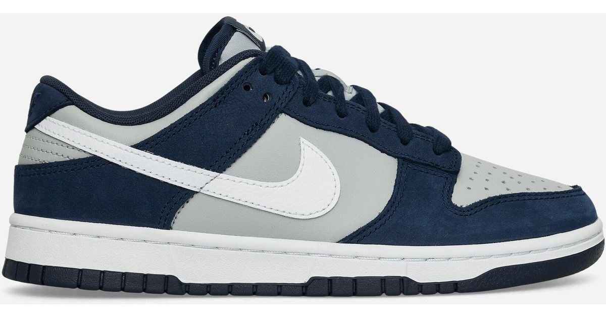 Nike Dunk Low Sneakers Obsidian / Light Smoke Grey in Blue for Men | Lyst