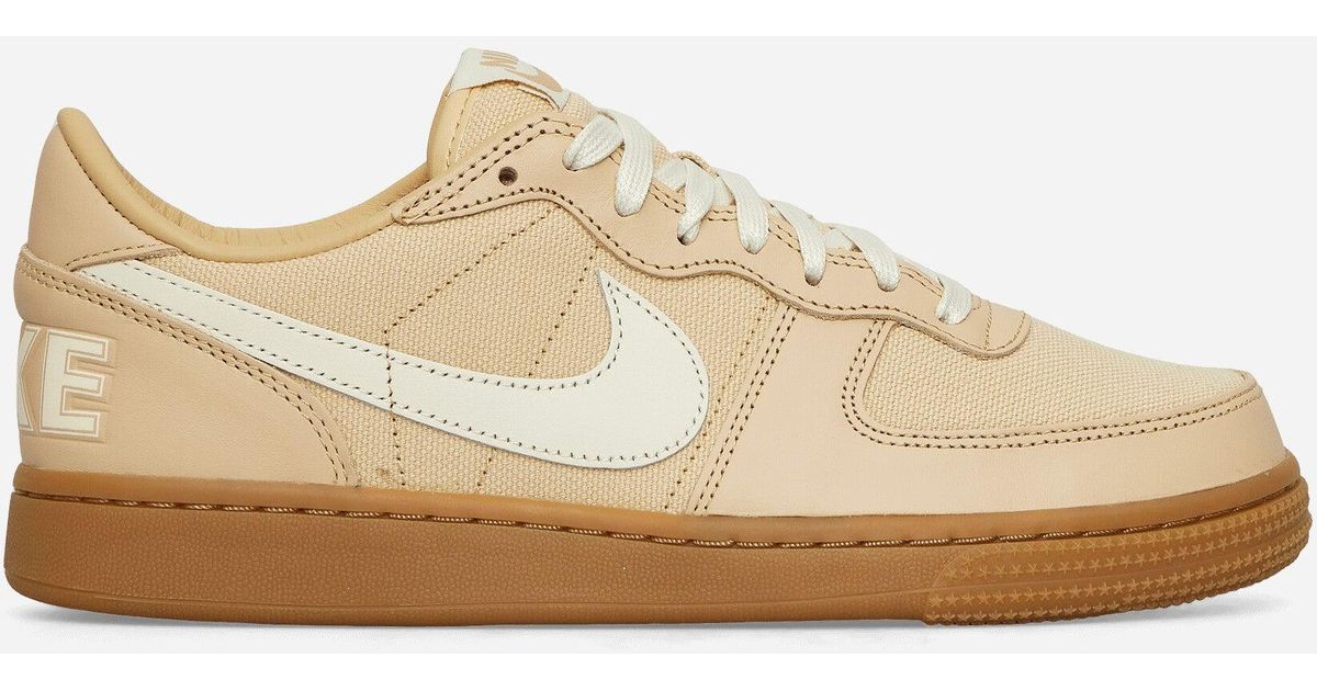 Nike Terminator Low Sneakers Sesame Coconut Milk in Natural for Men | Lyst