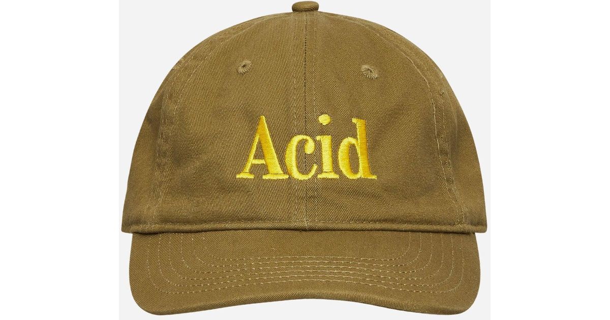 IDEA BOOK Acid Hat Khaki in Green for Men | Lyst UK