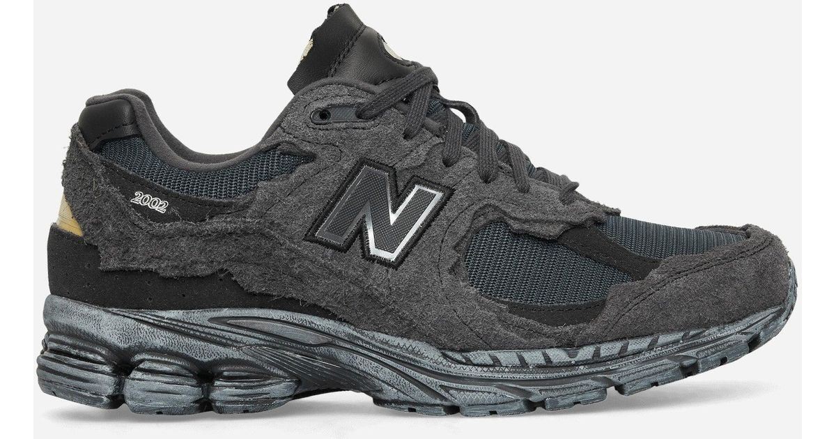 New Balance 2002r Protection Pack Sneakers Phantom / Magnet in Black ...