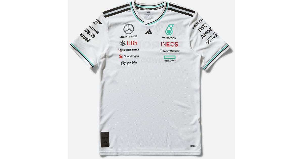 adidas Mercedes-Amg Petronas Formula One Team Driver Authentic Jersey ...
