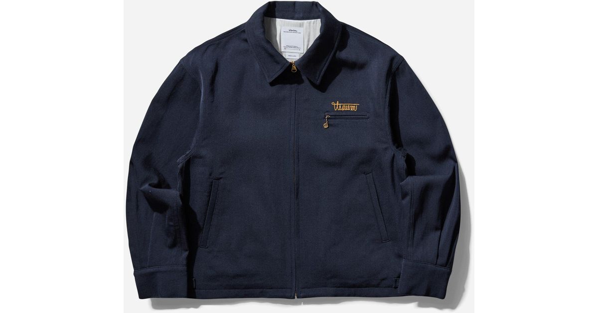 Visvim Men S Strato Swing Top Navy in Blue for Men | Lyst