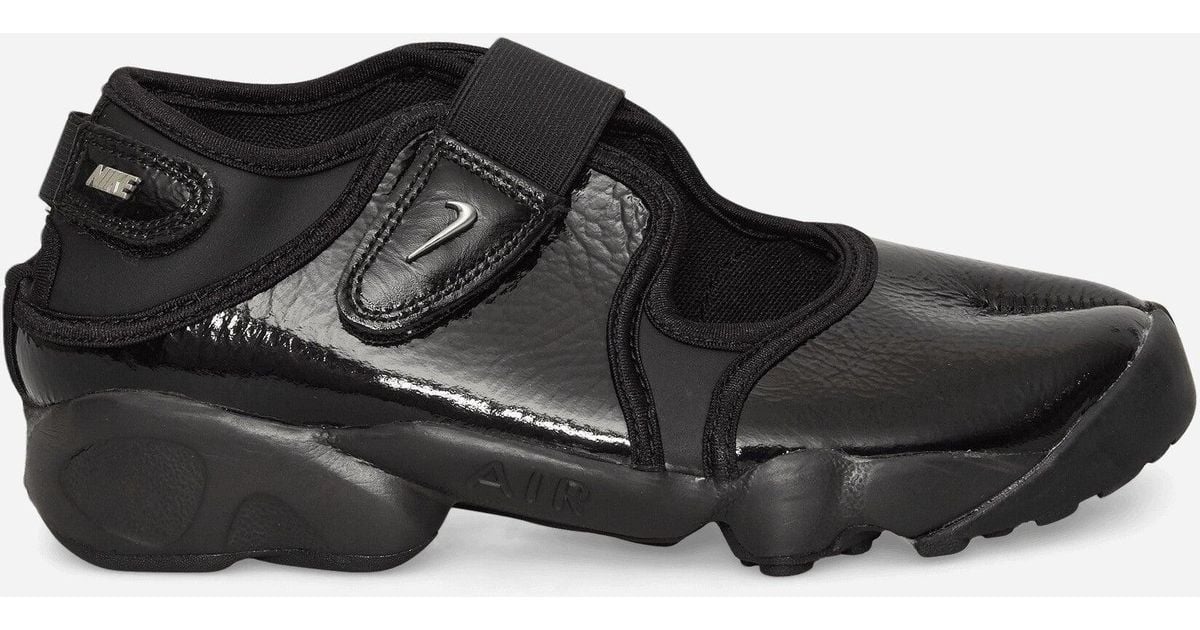 Nike Women S Air Rift Sandals Black / Metallic Silver | Lyst UK