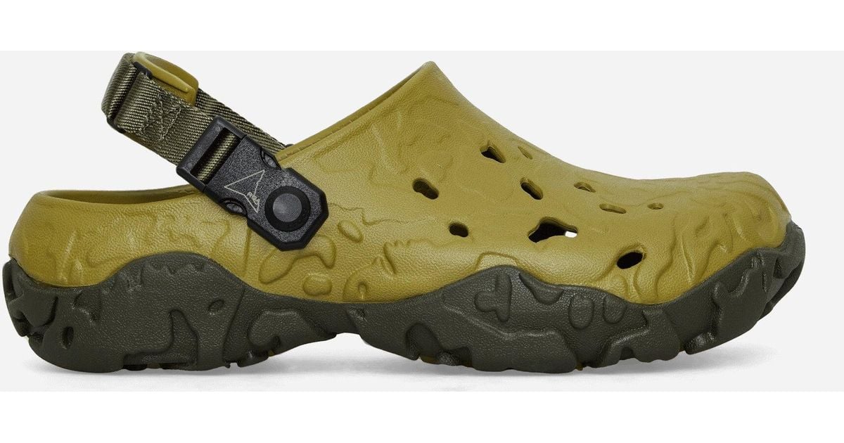 Crocs™ Roa All-terrain Atlas Clogs Aloe in Green for Men | Lyst