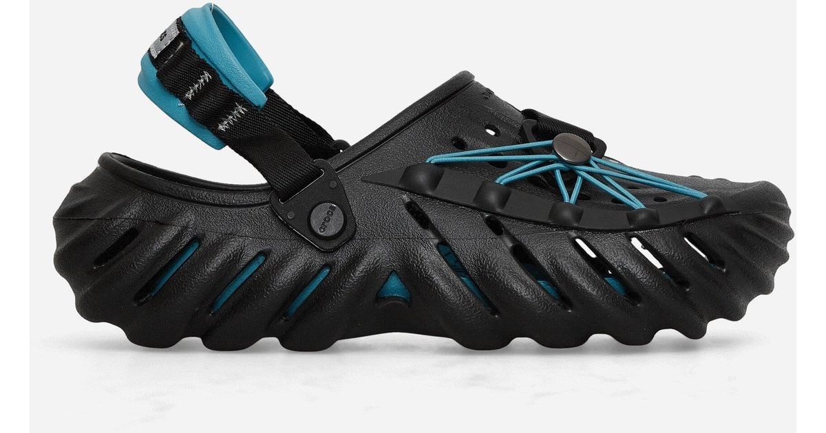 Crocs™ Echo Reflective Laces Clogs in Black for Men | Lyst