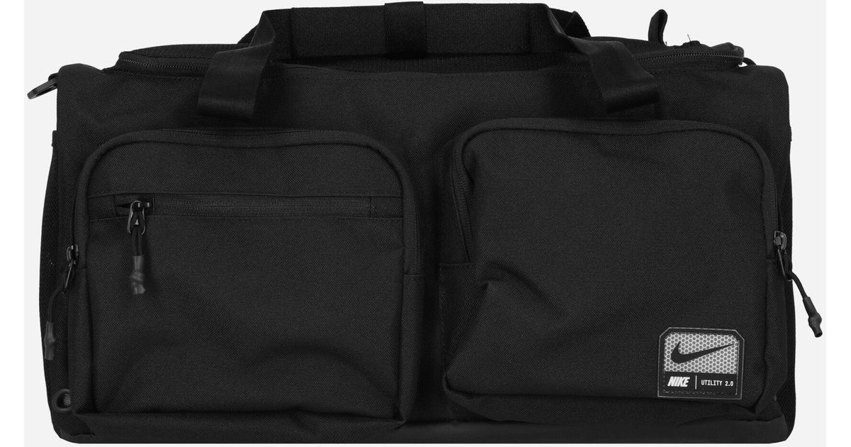 Nike Utility Power 2.0 Duffel Bag in Black for Men | Lyst