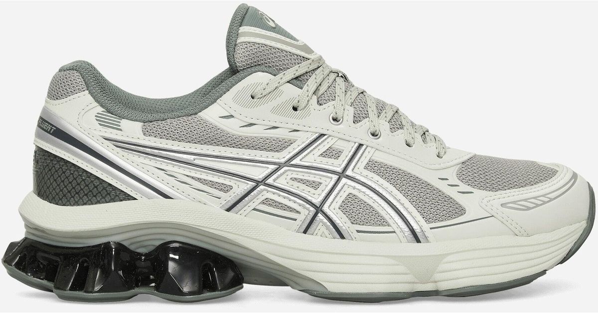 Asics Gel-kinetic Fluent Sneakers Seal Grey / Pure Silver in White for ...