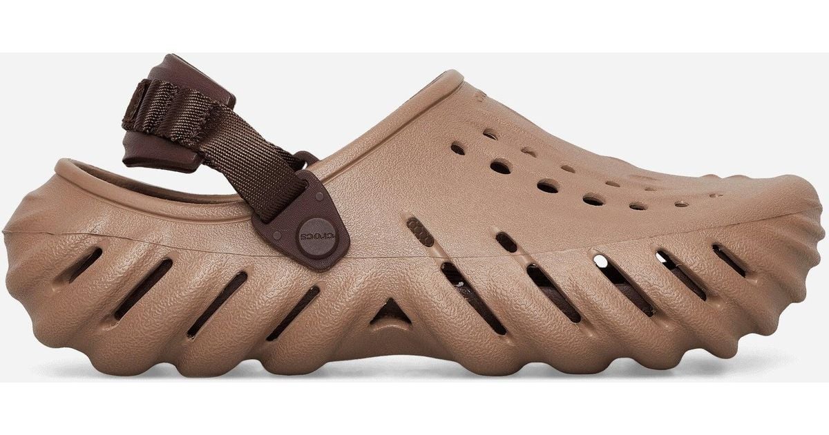 Crocs™ Echo Clog in Brown for Men | Lyst
