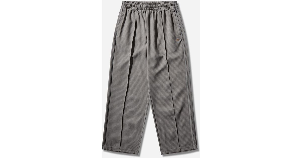 adidas Men S Firebird Loose Pinstripes Track Pants Four in Grey for Men ...