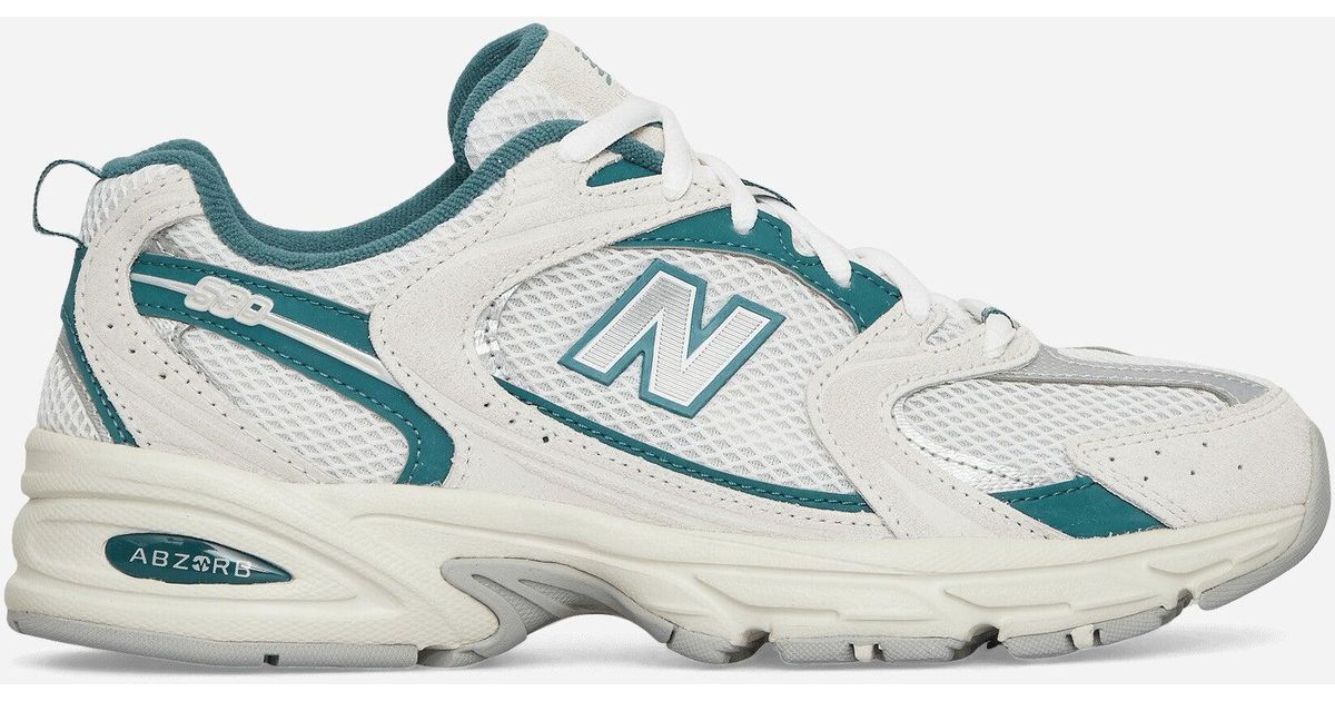 New Balance 530 Sneakers Reflection / Moonbeam / New Spruce in White ...