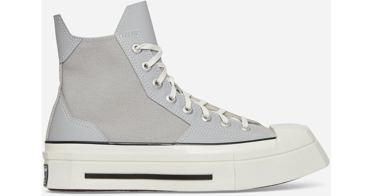 Converse Chuck 70 De Luxe Squared Sneakers Area in Grey for Men | Lyst UK