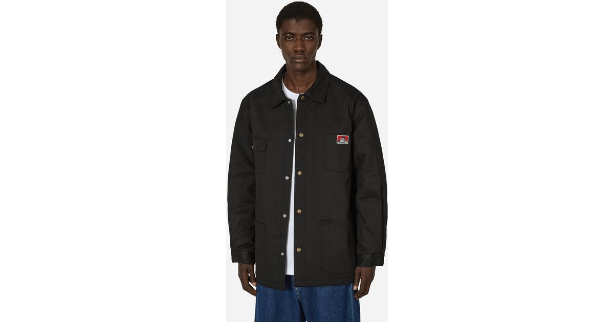 Ben Davis Work Clothes Original Style Jacket in Black for Men | Lyst