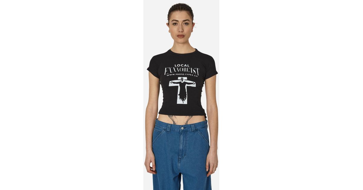 PROTOTYPES Tiny Keychain T-Shirt in Blue | Lyst