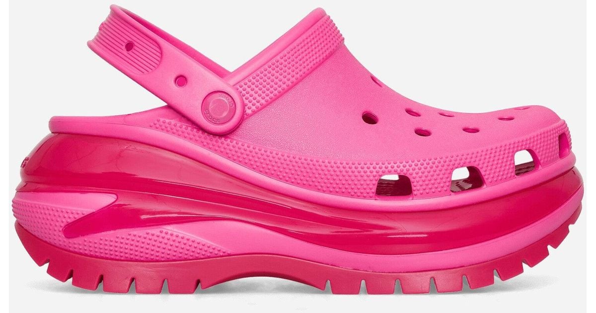 Crocs™ Mega Crush Clogs Juice in Pink for Men | Lyst